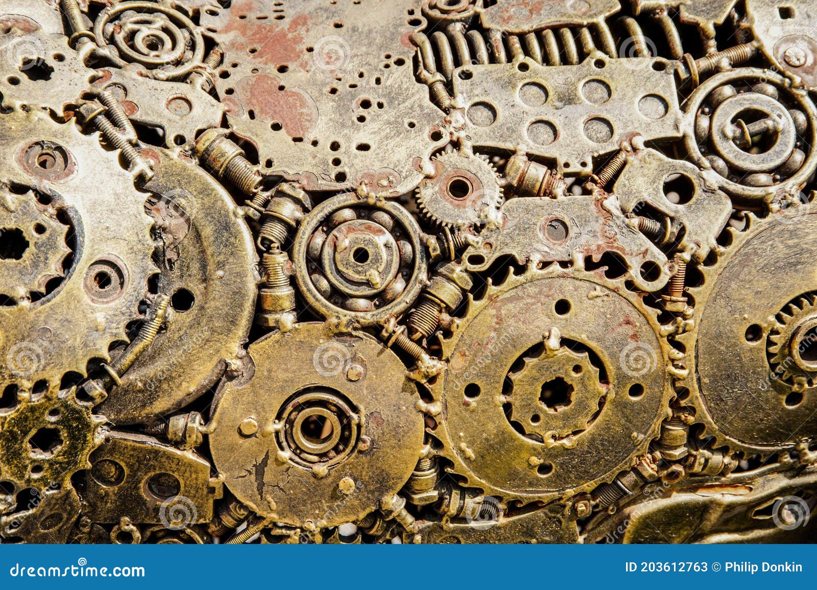 Scrap Metal Textures and Patterns Creative Designs Stock Image - Image ...