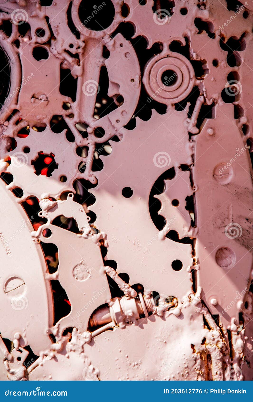 Scrap Metal Textures and Patterns Creative Designs Stock Photo - Image ...