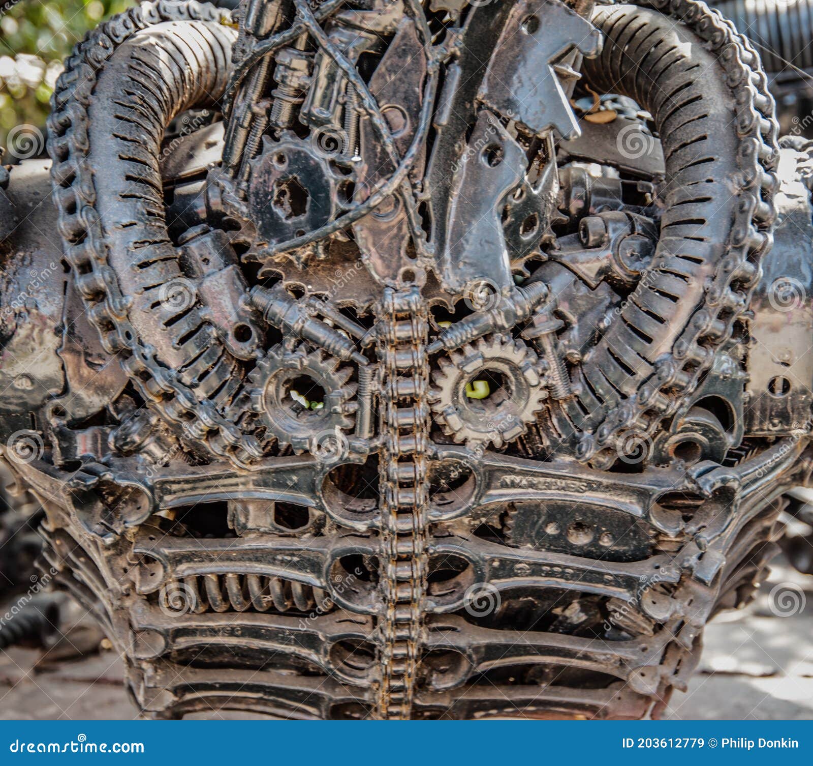 Scrap Metal Textures and Patterns Creative Designs Stock Image - Image ...