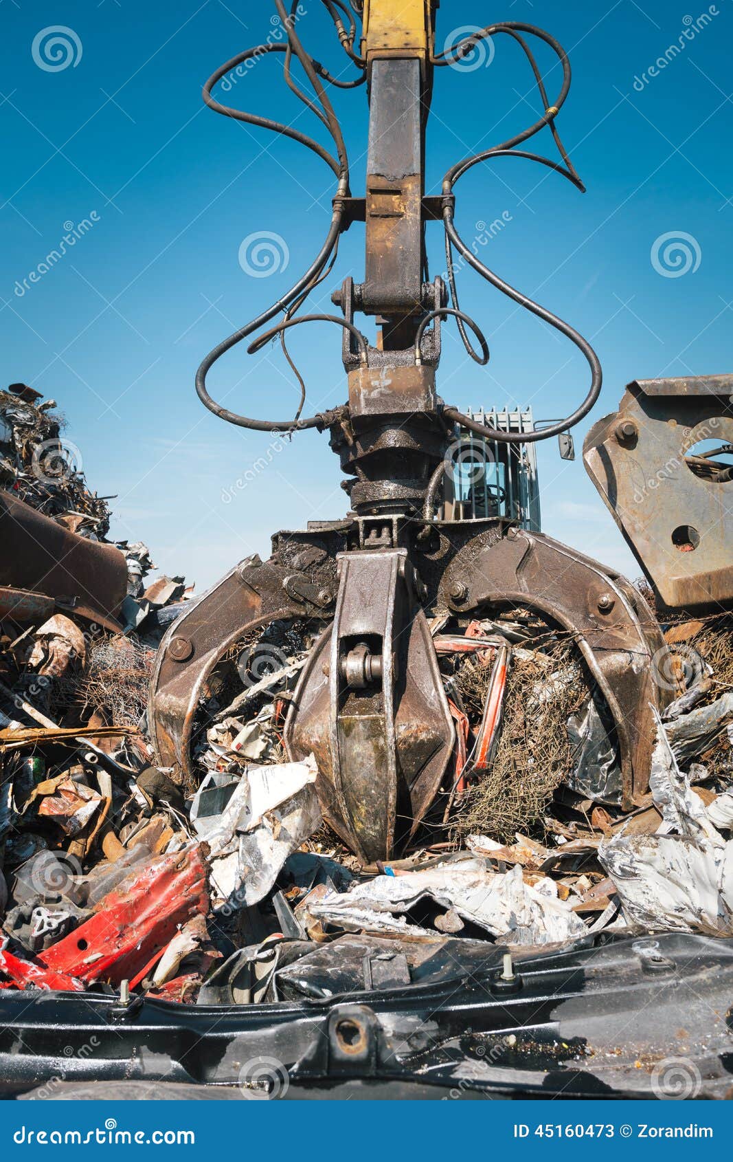Scrap metals stock image. Image of environment, recycle - 45160473