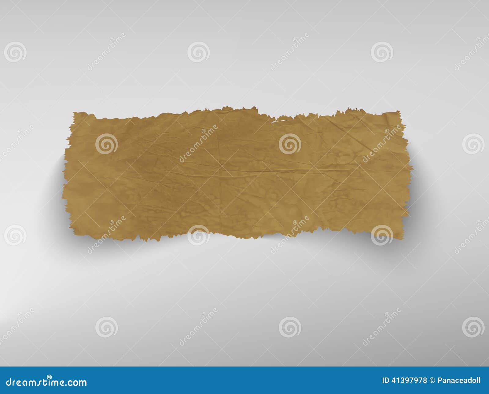 Scrap of old paper. vector stock vector. Illustration of realistic ...