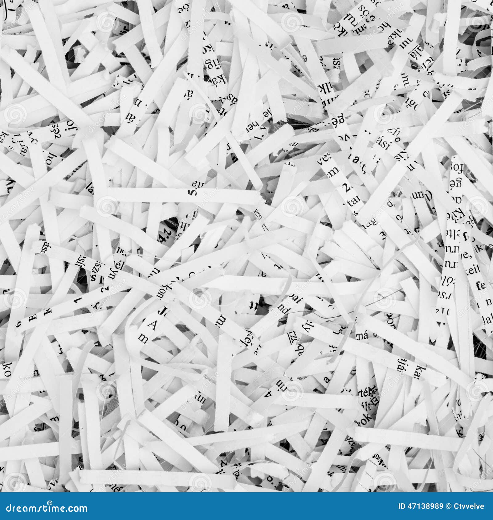 Scrap paper stock image. Image of cutter, cross, letters - 47138989