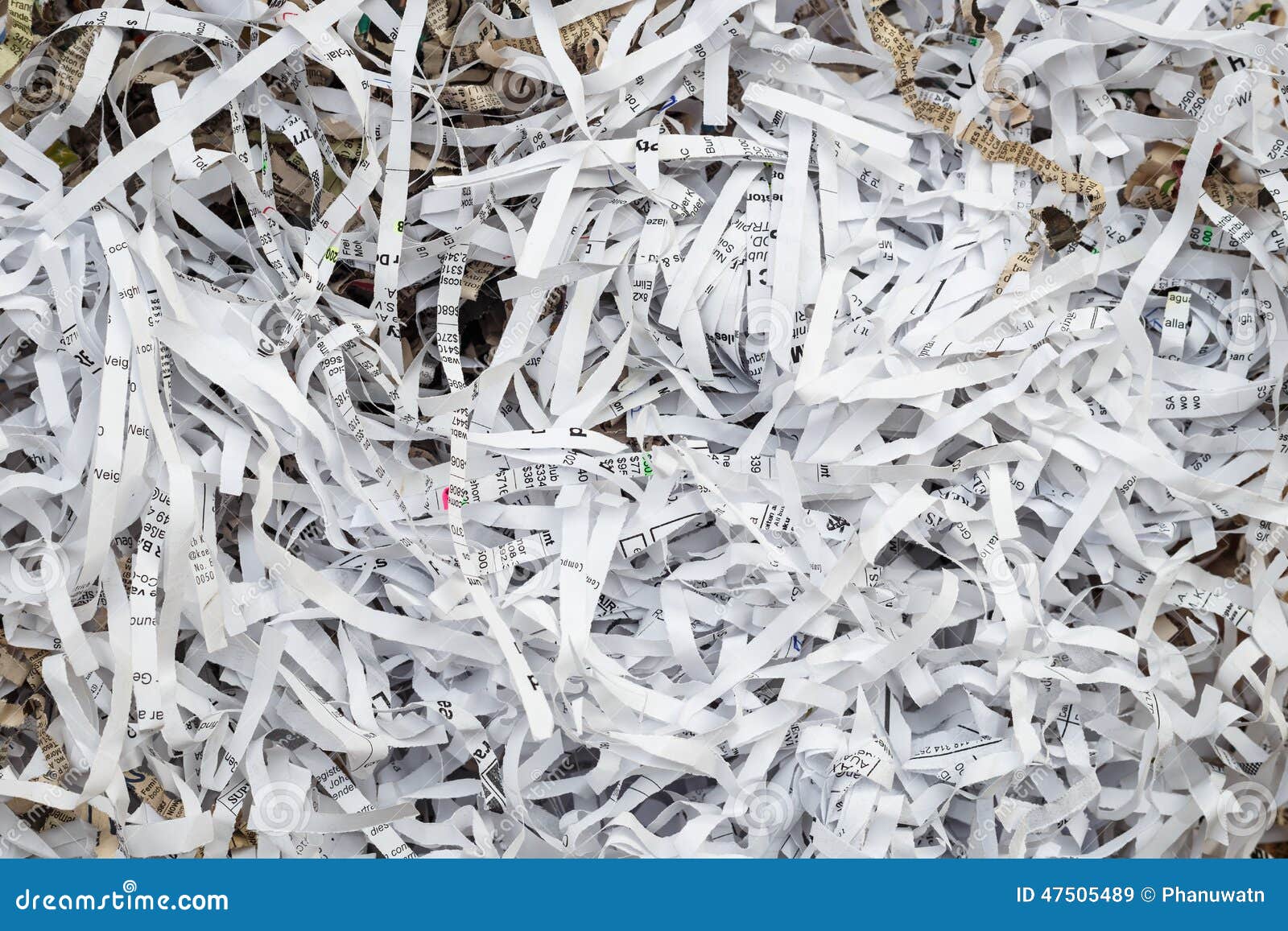 Scrap Paper from Paper Cutter Stock Image - Image of element, abstract ...