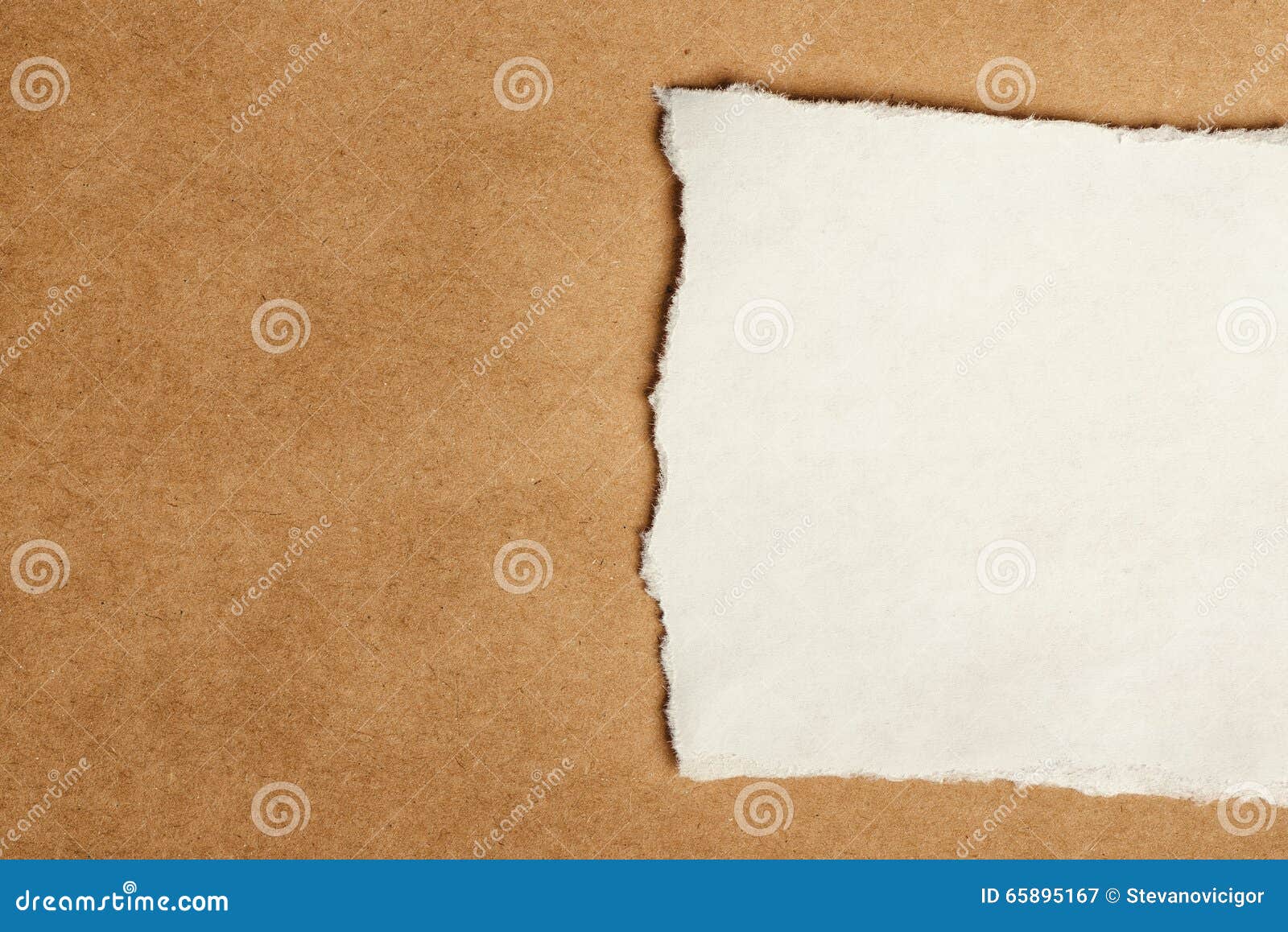 Scrap Paper Piece As Copy Space Stock Image - Image of parchment, white ...