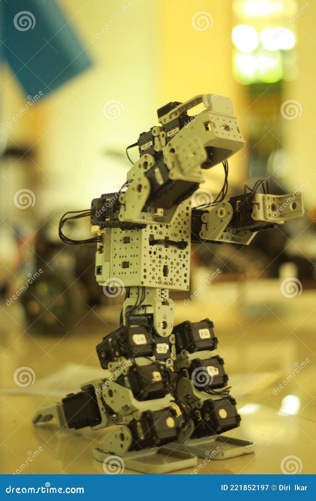 Mini Robot With Boxes Royalty-Free Stock Photo | CartoonDealer.com ...