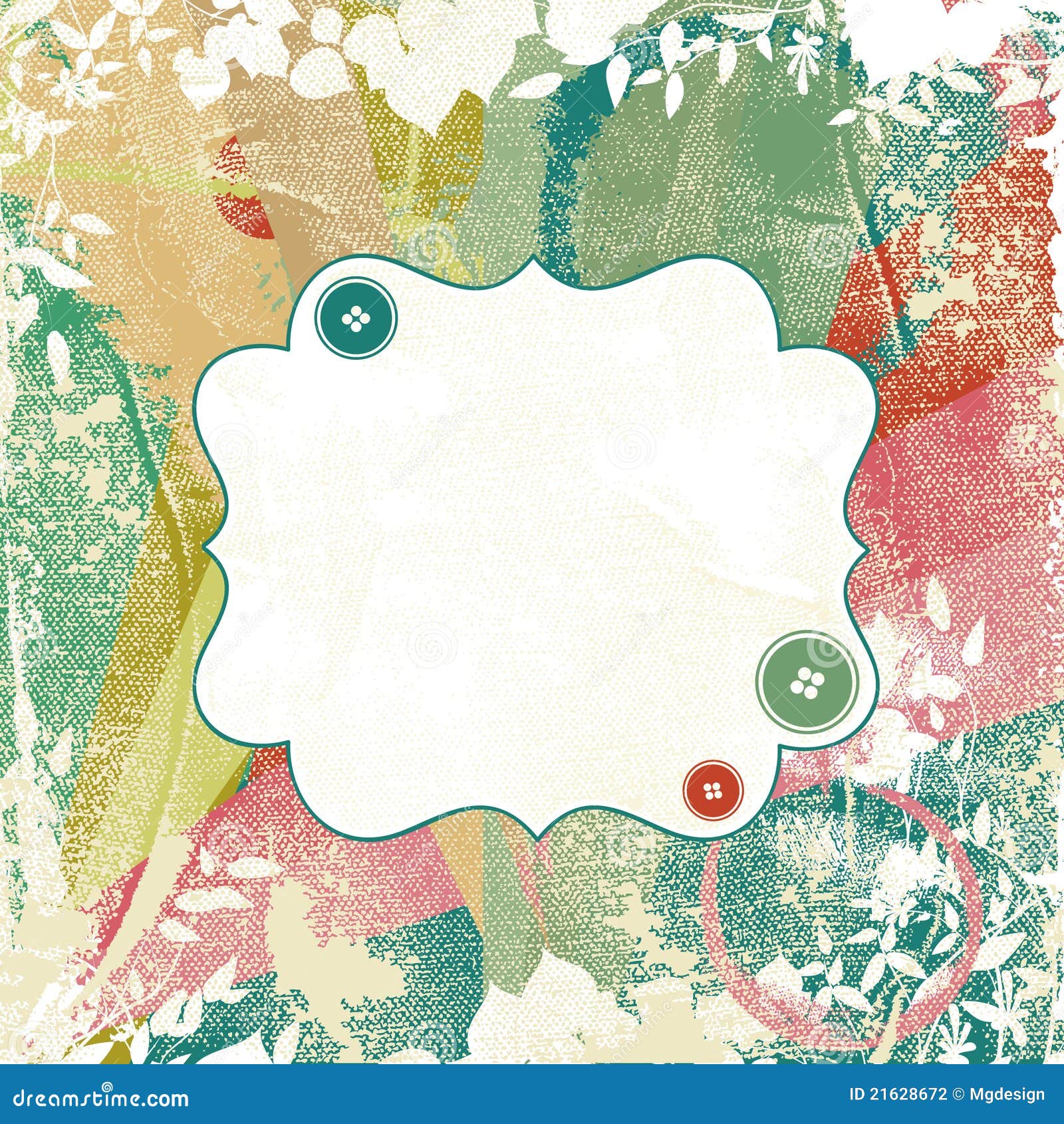 Scrap template stock vector. Illustration of circle, fabric - 21628672