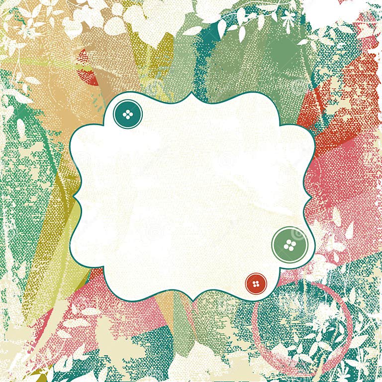 Scrap template stock vector. Illustration of circle, fabric - 21628672