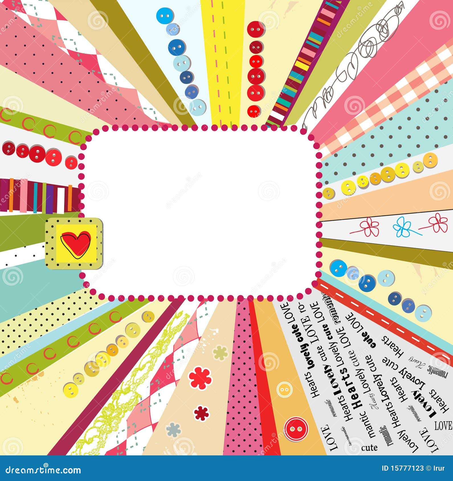 Scrap template design stock vector. Illustration of scrap - 15777123