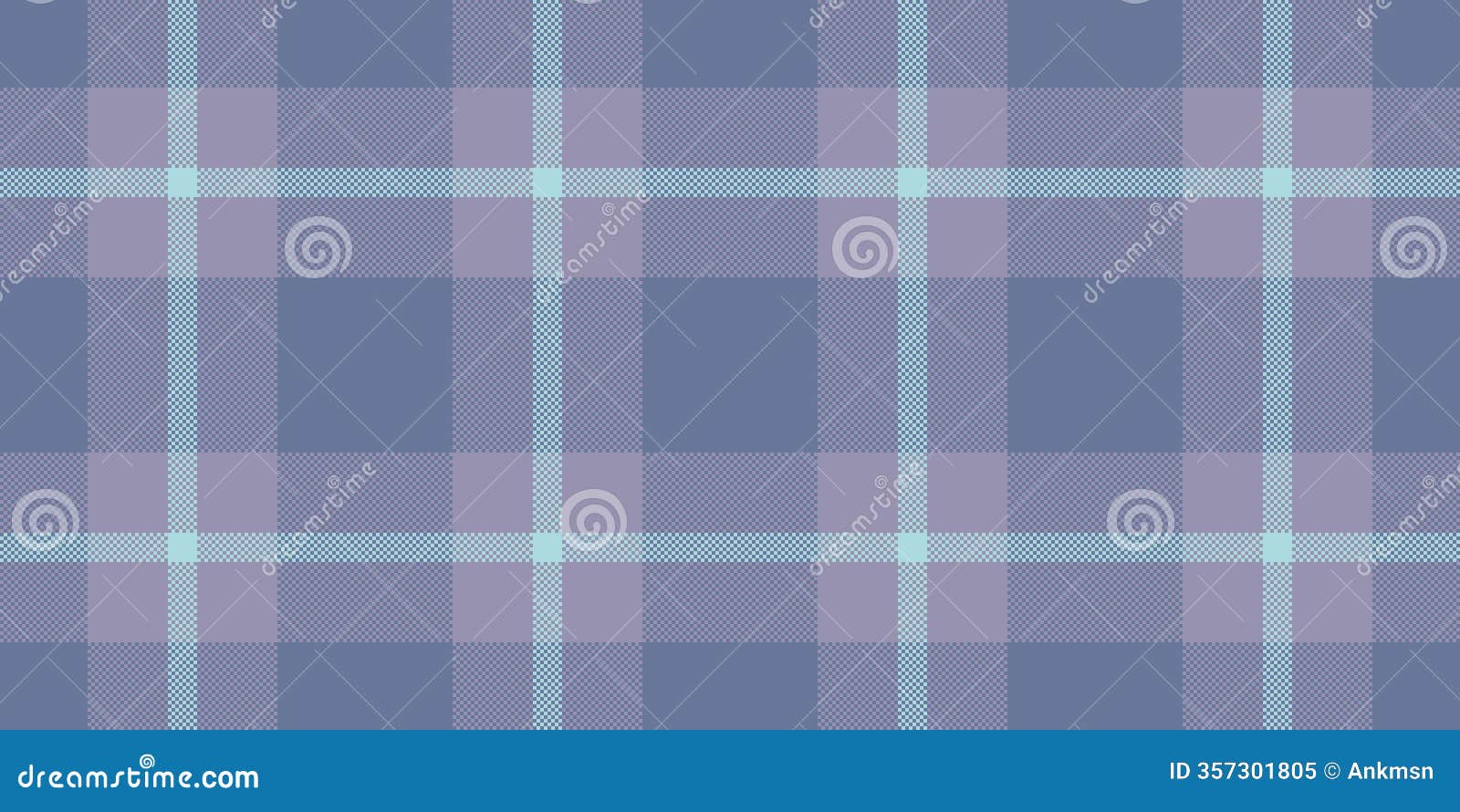 Scrap Texture Seamless Textile, Curved Fabric Check Vector. Mature ...