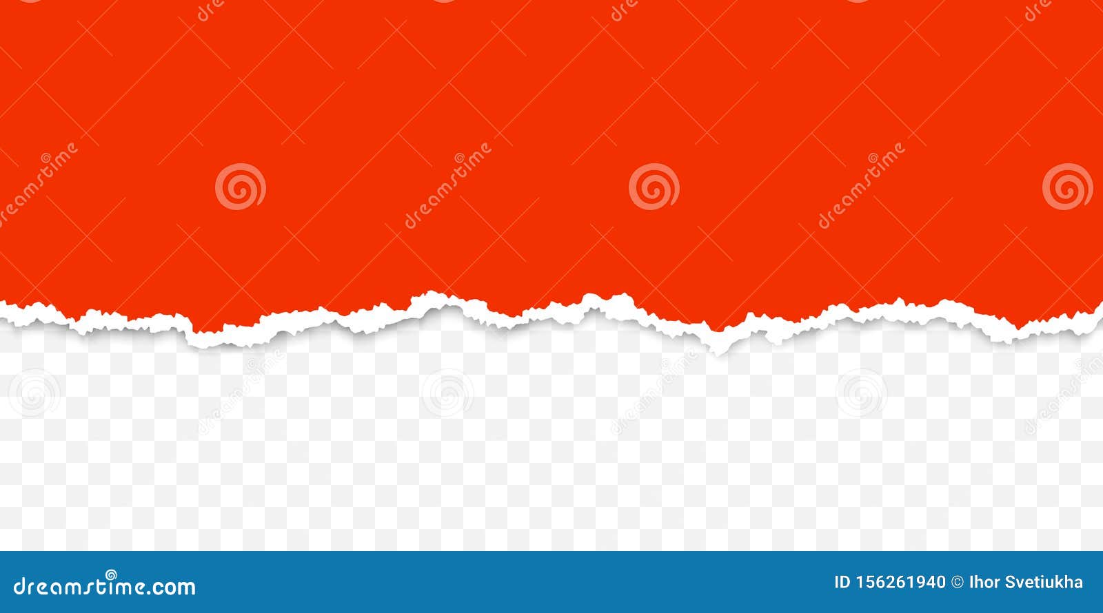 Scrap Of Torn White Paper With Shadow. Damaged Cardboard Borders ...