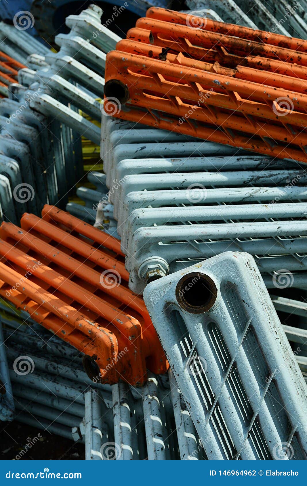 Scrap Yard, Scrap Metal on Waste Dump in a Recycling Company Stock ...