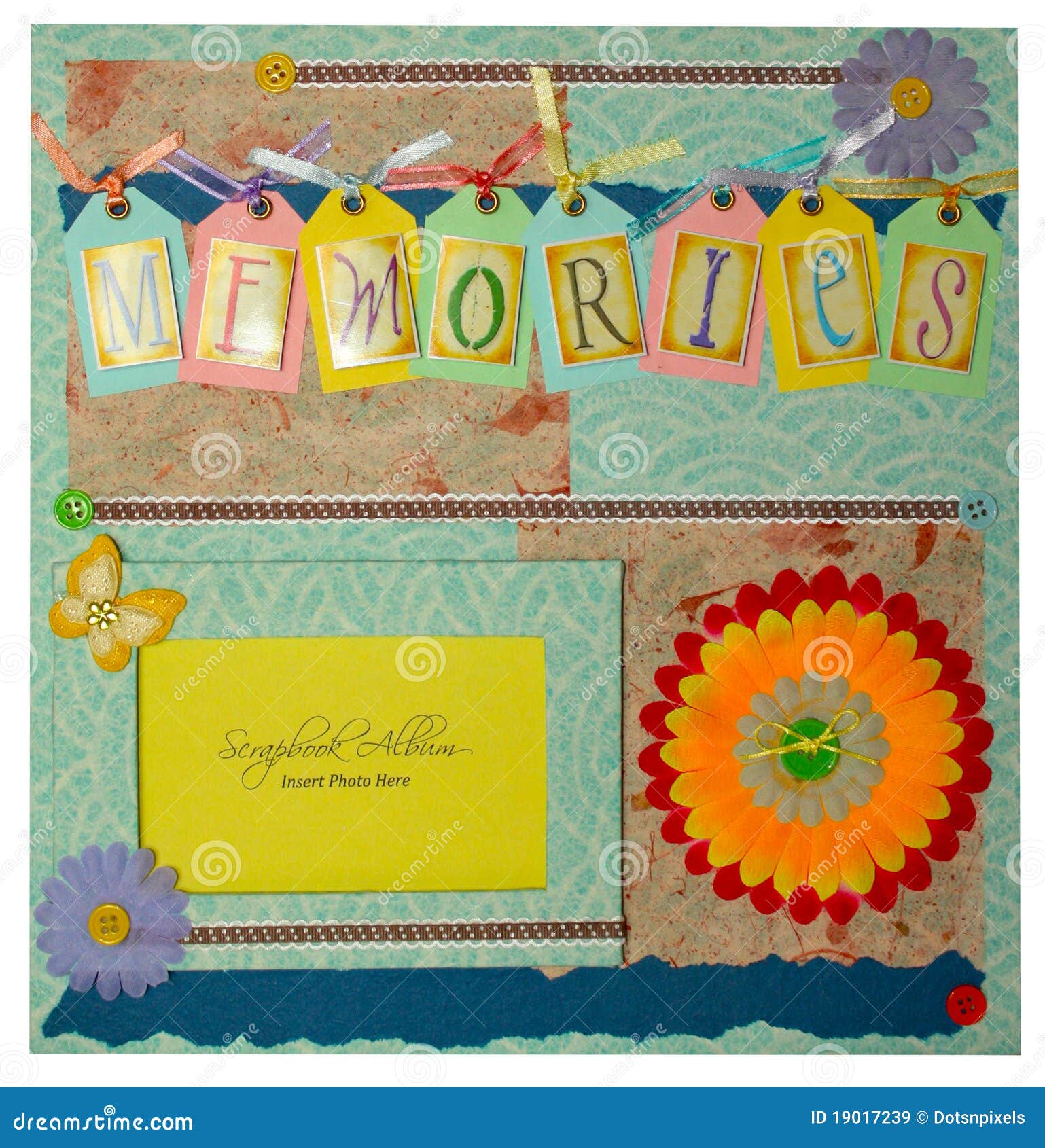 Scrapbook album cover stock image. Image of colorful - 19017239