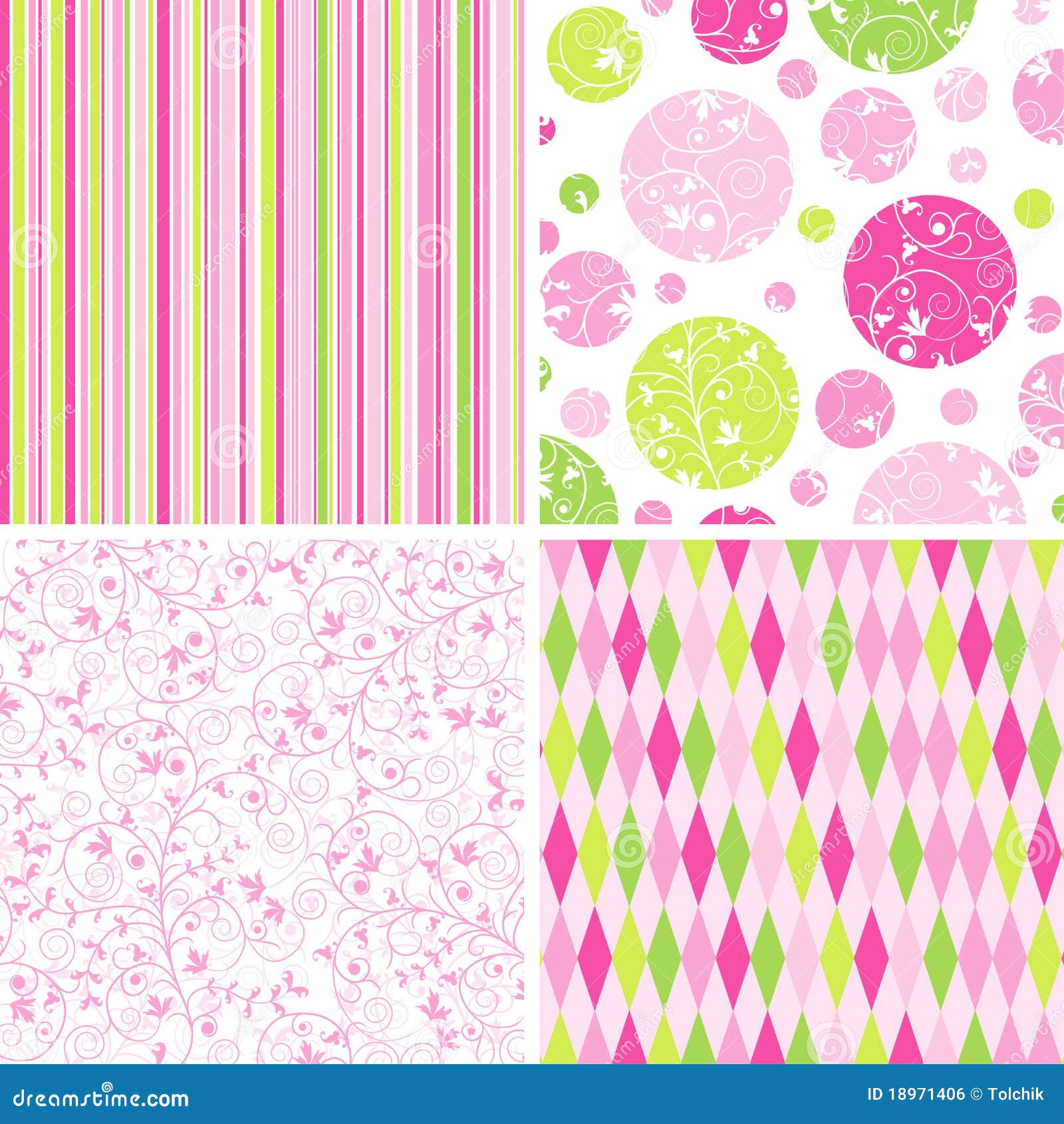Scrapbook Patterns for Design, Stock Vector - Illustration of ...