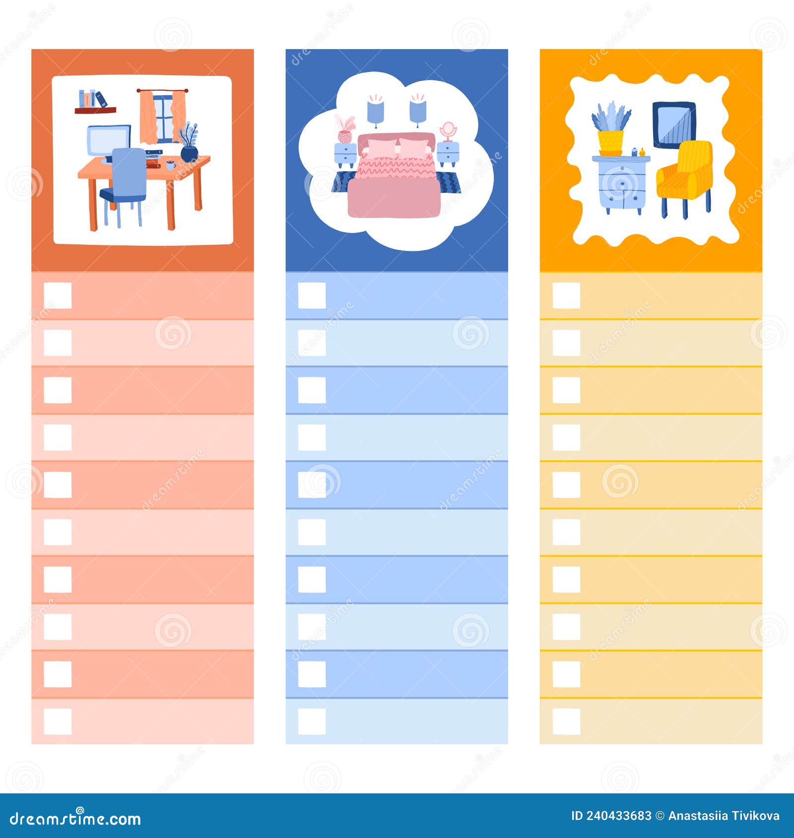 Scrapbook Templates For Planner With Blank Inputs With Cartoon ...