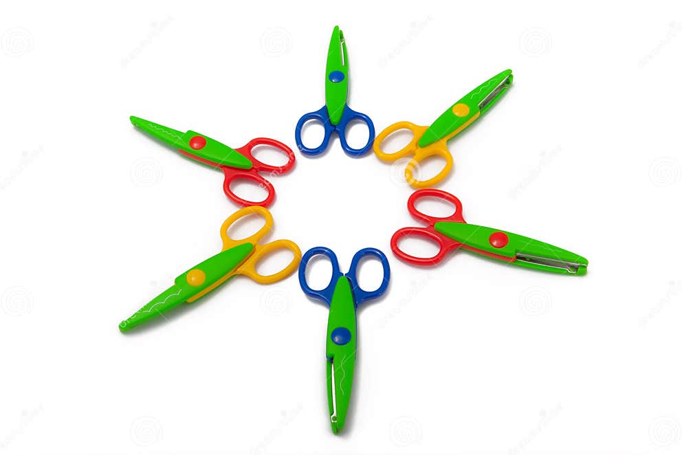 Scrapbooking Craft Scissors Stock Image - Image of scrapbooking, sharp ...