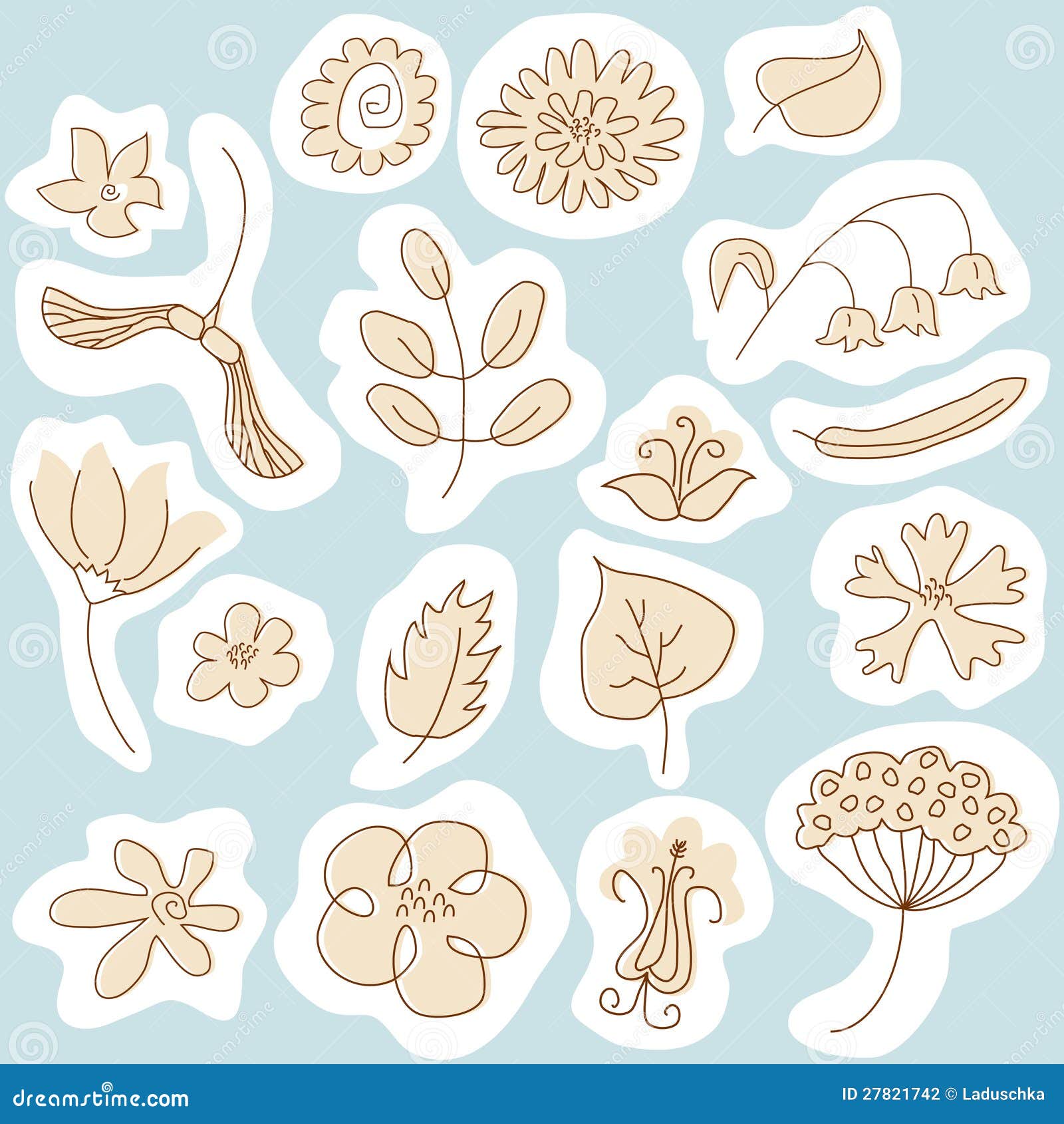 Scrapbooking elements stock vector. Illustration of elements - 27821742