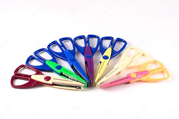 Scrapbooking Scissors stock photo. Image of craft, blade - 27974