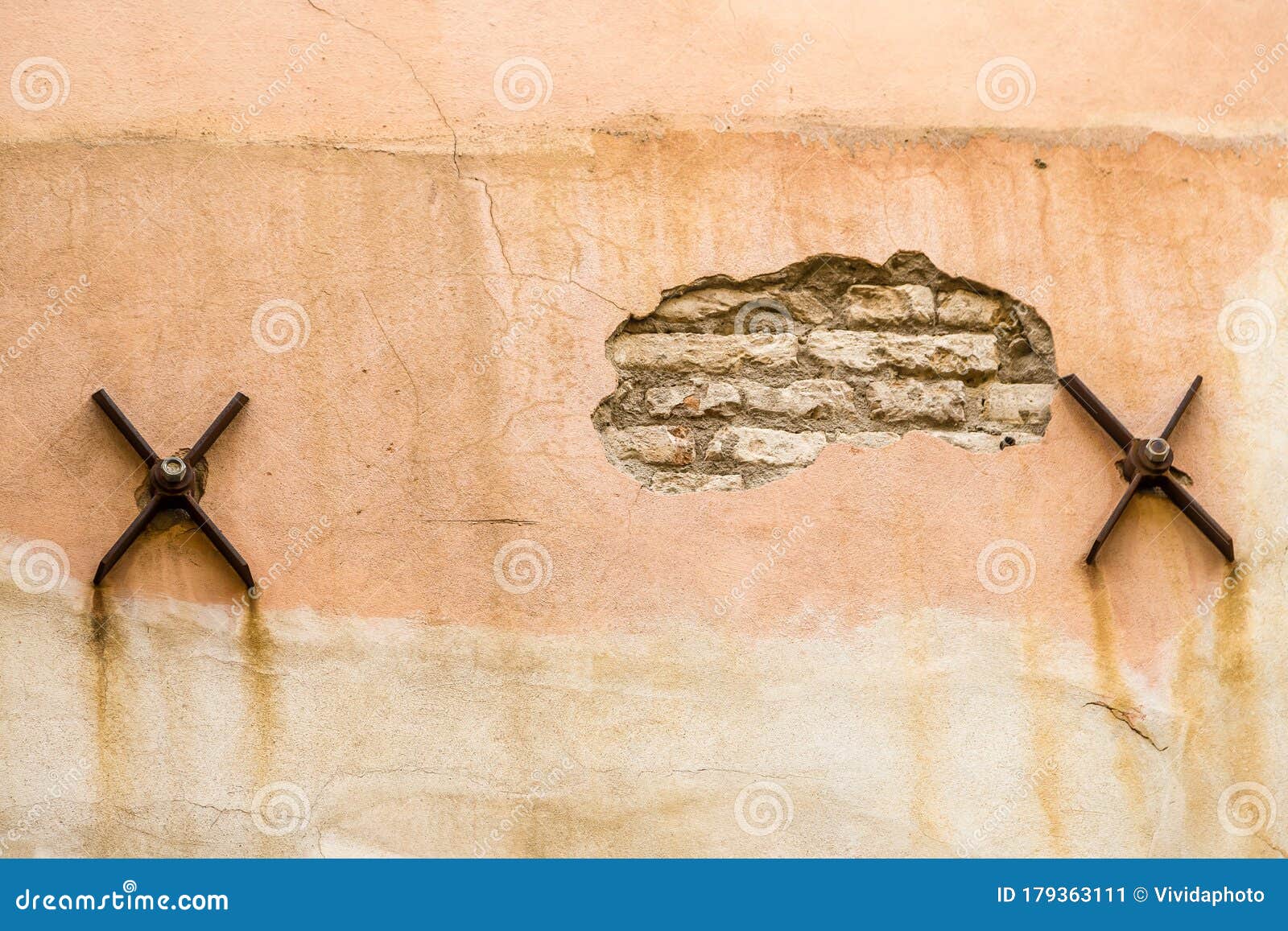 Scraped wall stock image. Image of scraped, building - 179363111