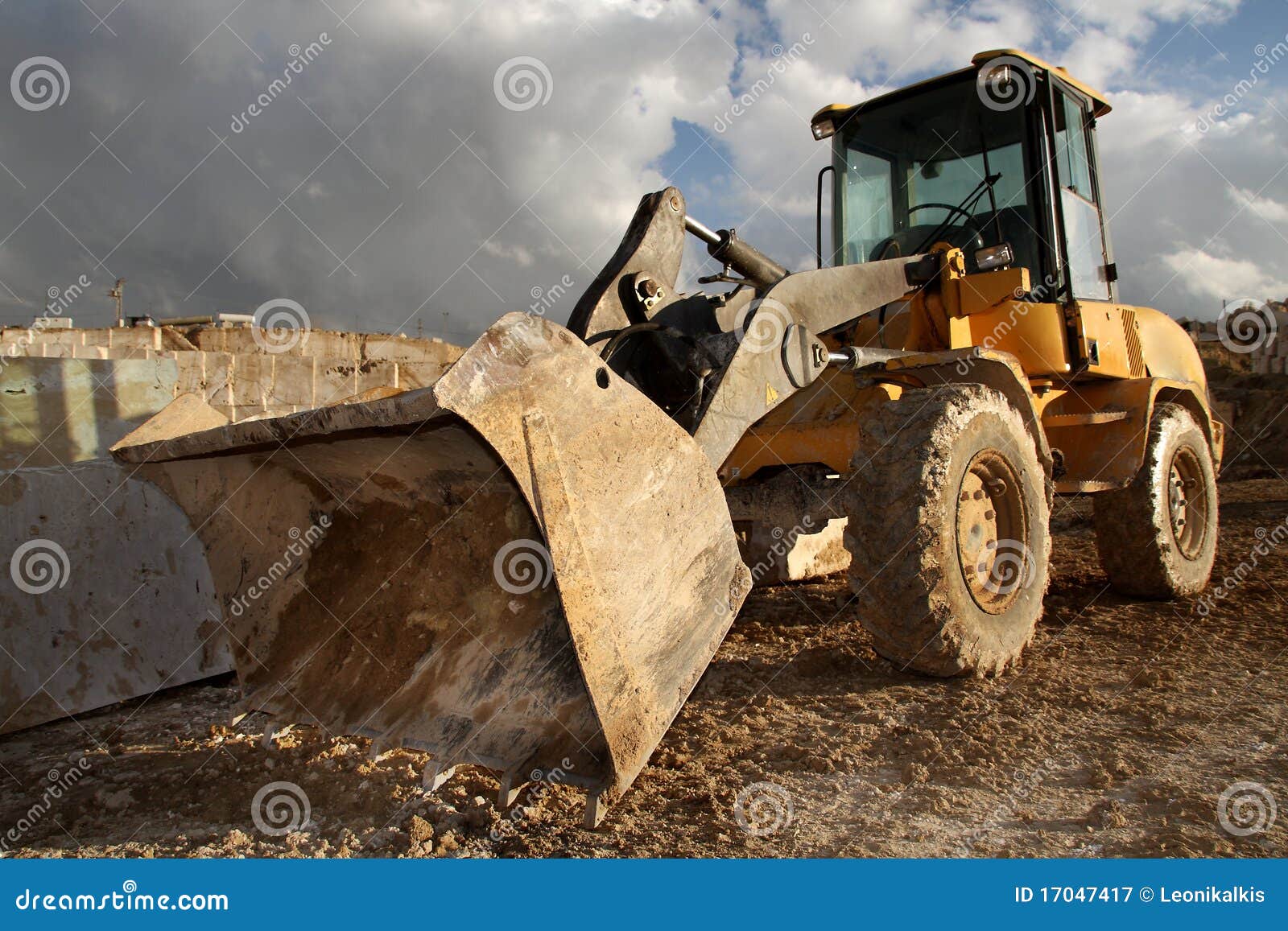Scraper stock image. Image of digger, adjust, bachoe - 17047417