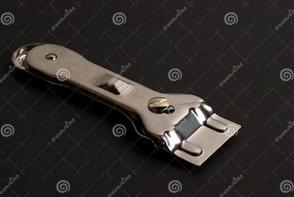Scraper for Vitroceramic Cooktops Stock Image - Image of horizontal ...