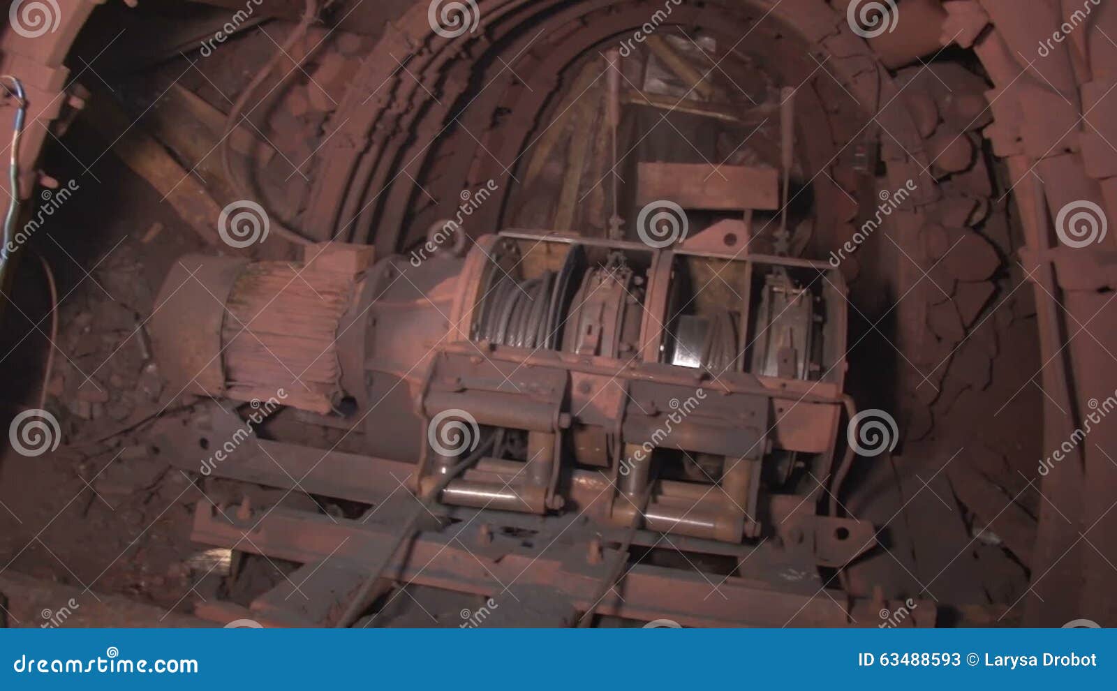 Scraper winch general view stock video. Video of geology - 63488593