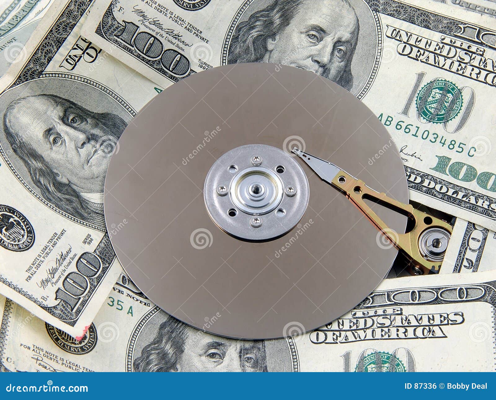Scratch Disc 4 stock photo. Image of computer, bank, gold - 87336