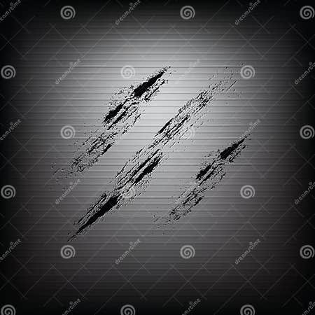 Scratch on the wall stock vector. Illustration of texture - 29105823