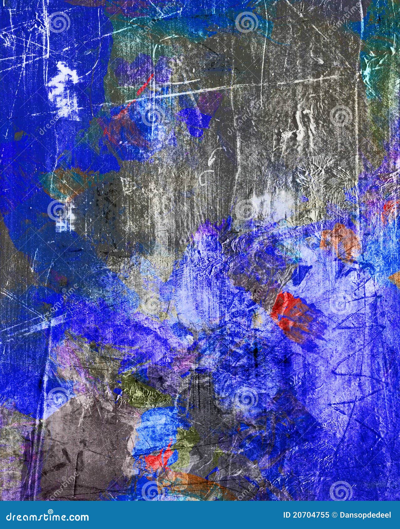 Scratched Background Painting Stock Illustration - Illustration of ...