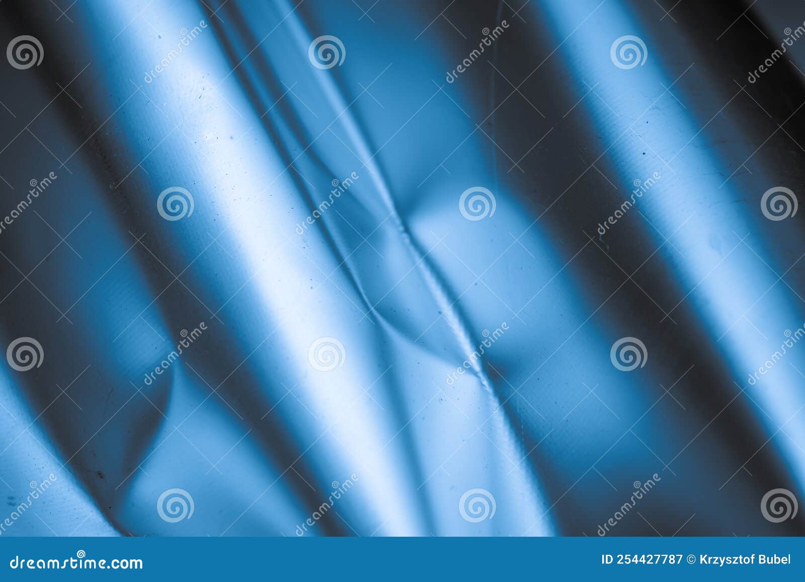 Scratched Blue Metal Sheet with Visible Texture. Background Stock Image ...