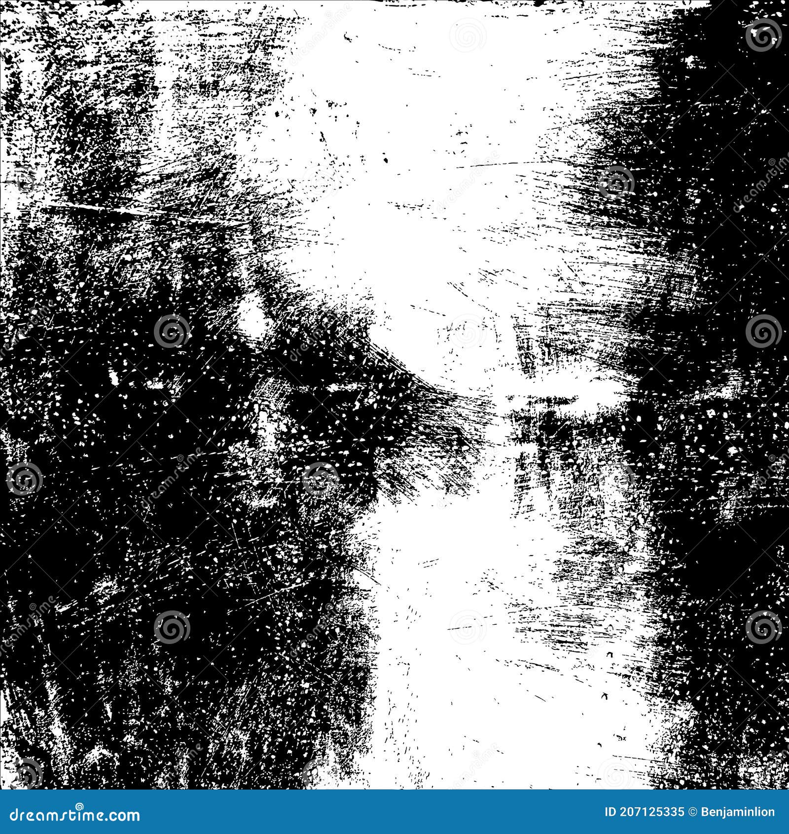 Scratched Border Texture stock illustration. Illustration of damaged ...