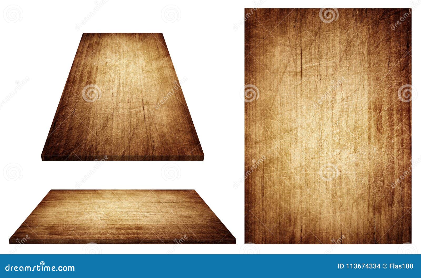 Scratched Brown Wooden Board, Table, Floor Surface, Wooden Texture ...