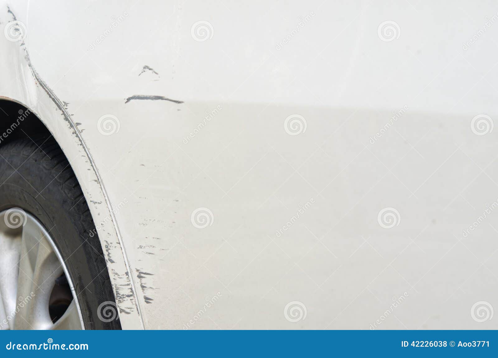 Scratched car stock photo. Image of dark, door, repair - 42226038