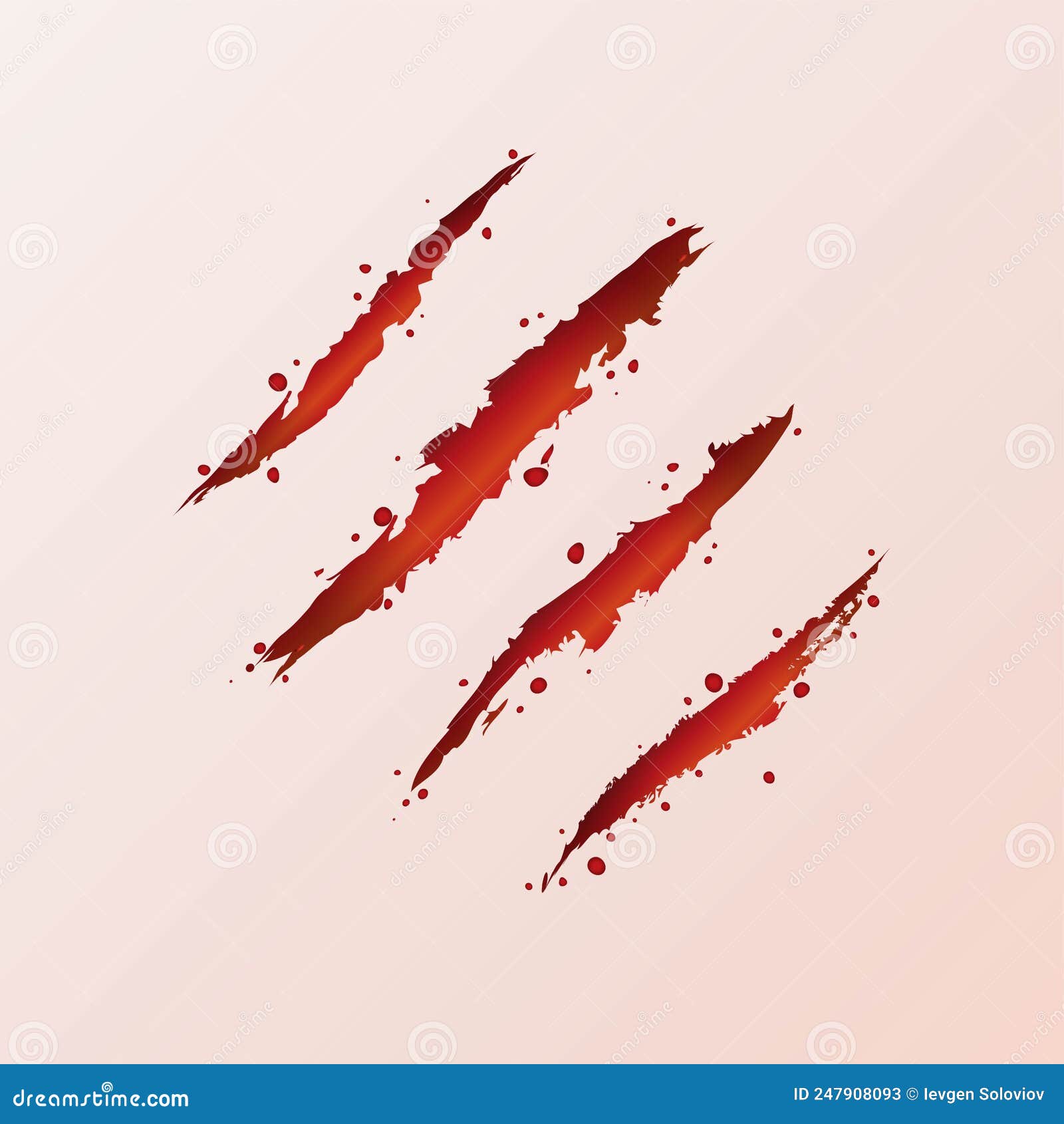 Scratched Claws Surface Background Stock Vector - Illustration of slash ...