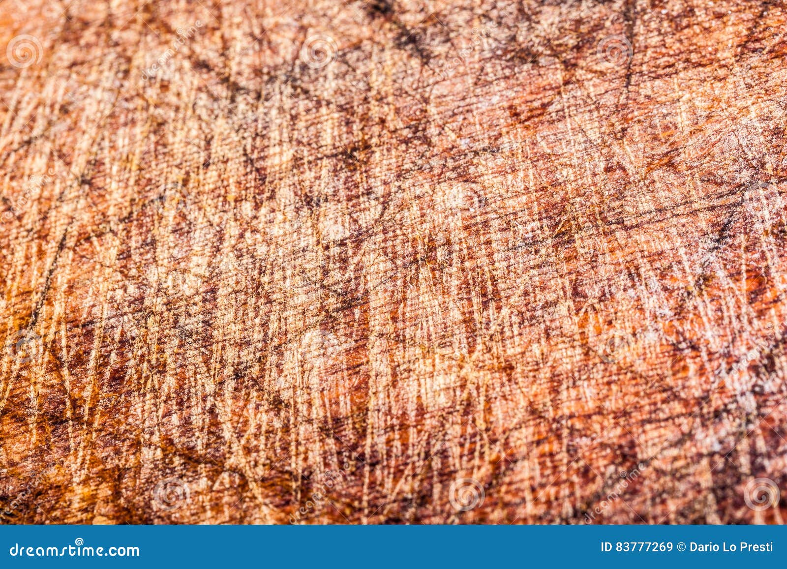 Scratched cutting board stock image. Image of hardwood - 83777269