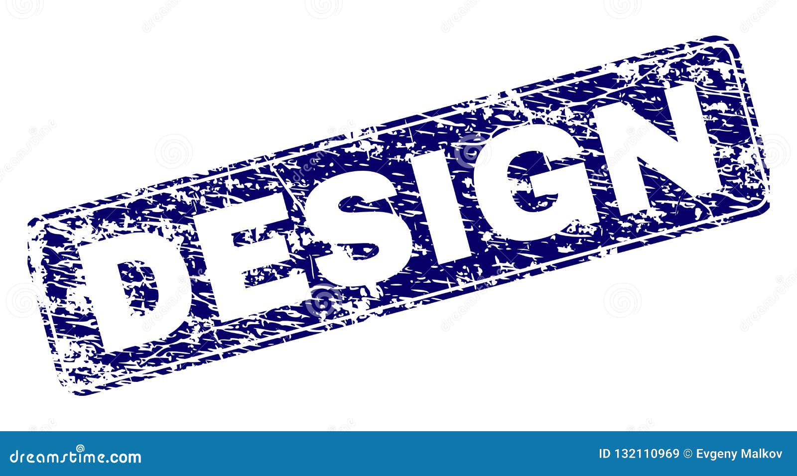 Scratched DESIGN Framed Rounded Rectangle Stamp Stock Vector ...