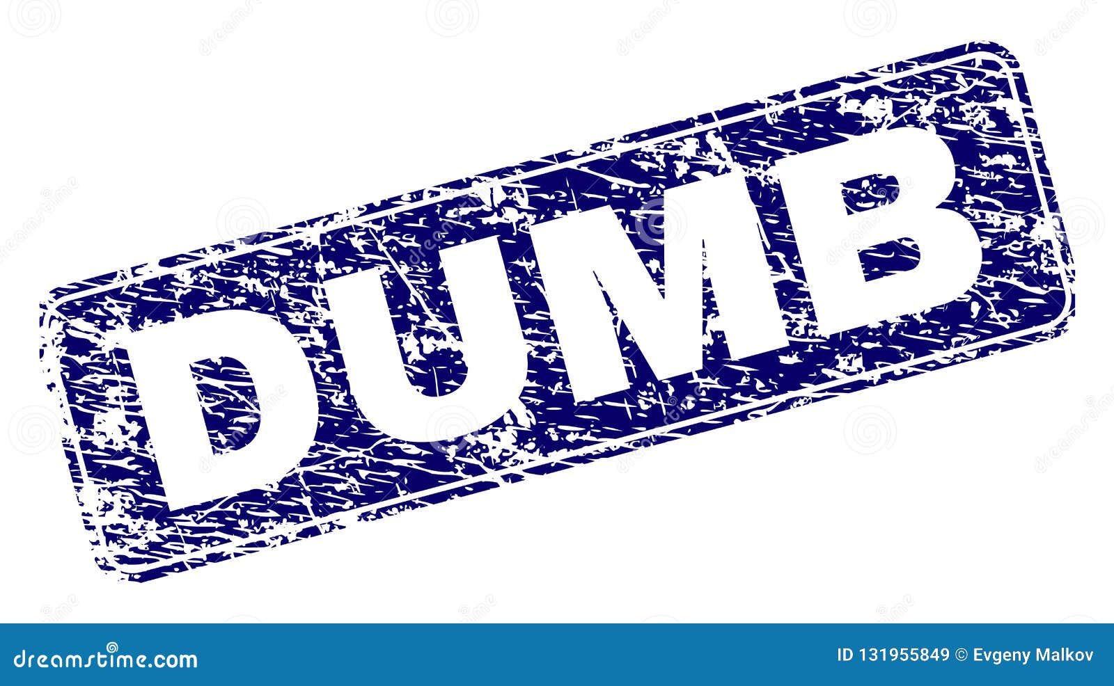 Scratched DUMB Framed Rounded Rectangle Stamp Stock Vector ... Scratched DUMB Framed Rounded Rectangle Stamp Stock Vector ...