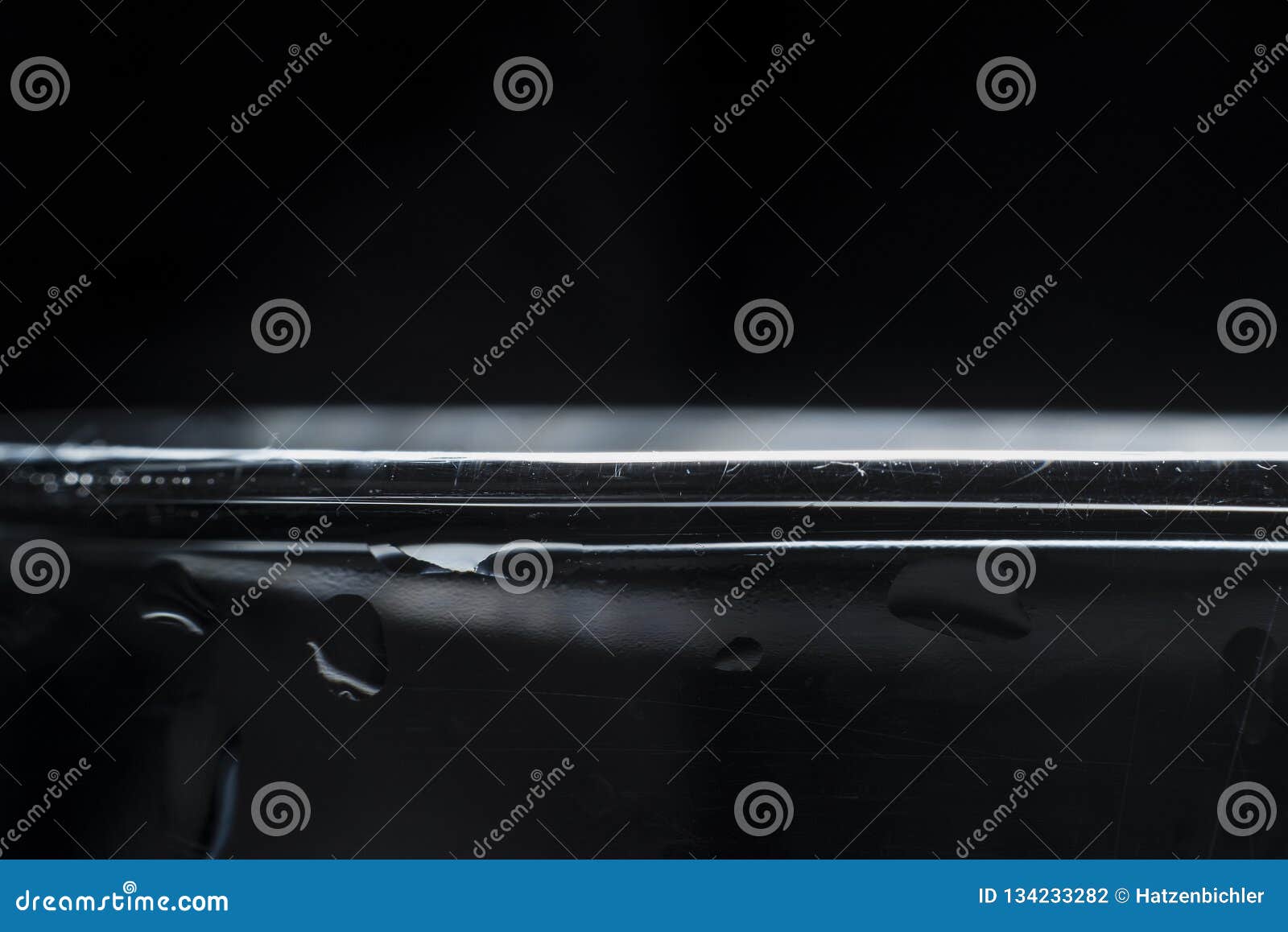 Scratched Glass Edge Under a Microscope Stock Photo - Image of material ...