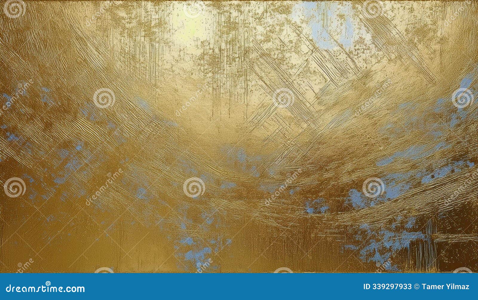 Scratched Gold Leaf Texture. Scratched Gold Metal Surface Background ...