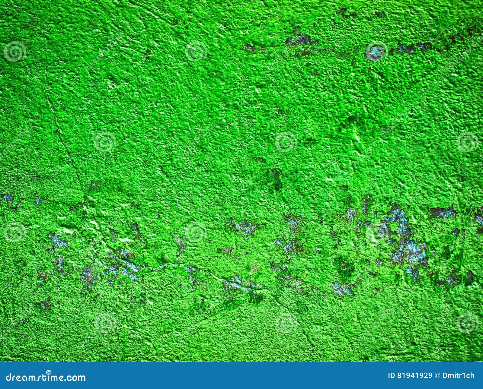 Scratched Green Paint Wall Background or Texture Stock Image - Image of ...