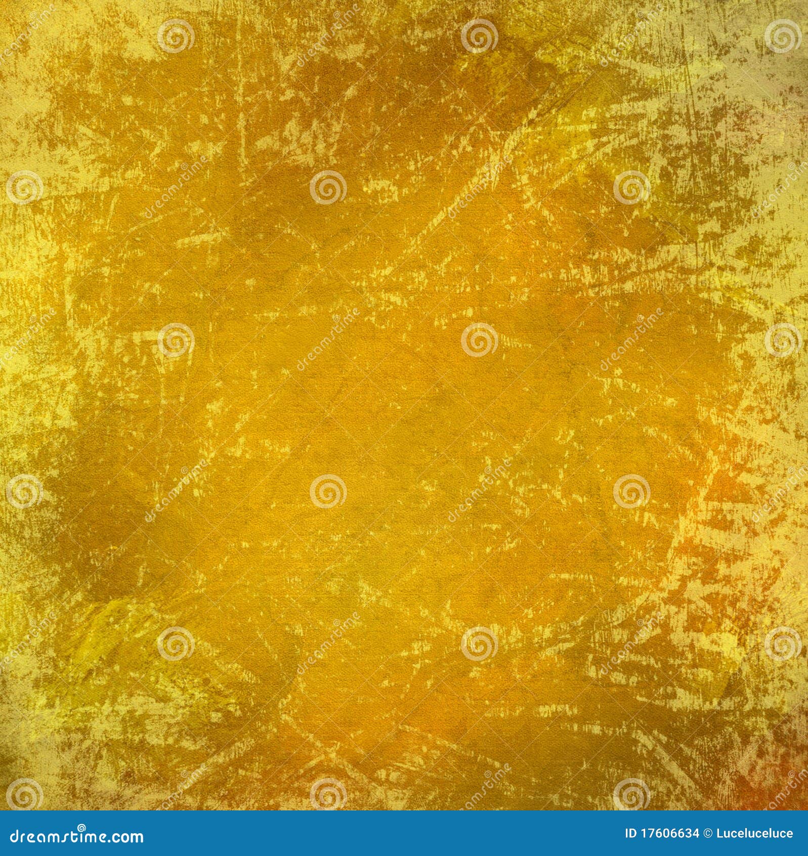 Scratched Grungy Yellow Background Stock Illustration - Illustration of ...