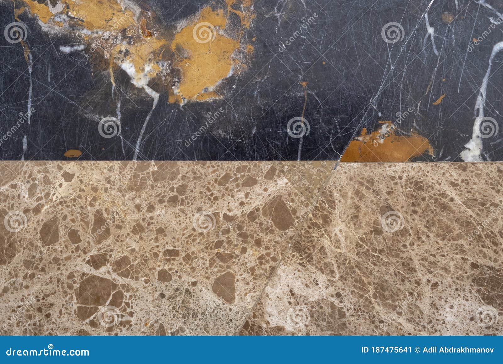 Scratched Marble Flooring Background. Stock Image - Image of pattern ...