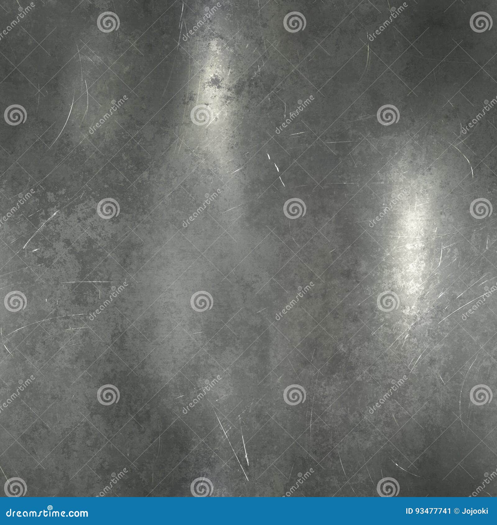 Scratched Metal Seamless Texture Stock Illustration - Illustration of ...