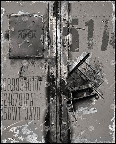 Scratched Metal Surface Markings Stock Illustration - Illustration of ...