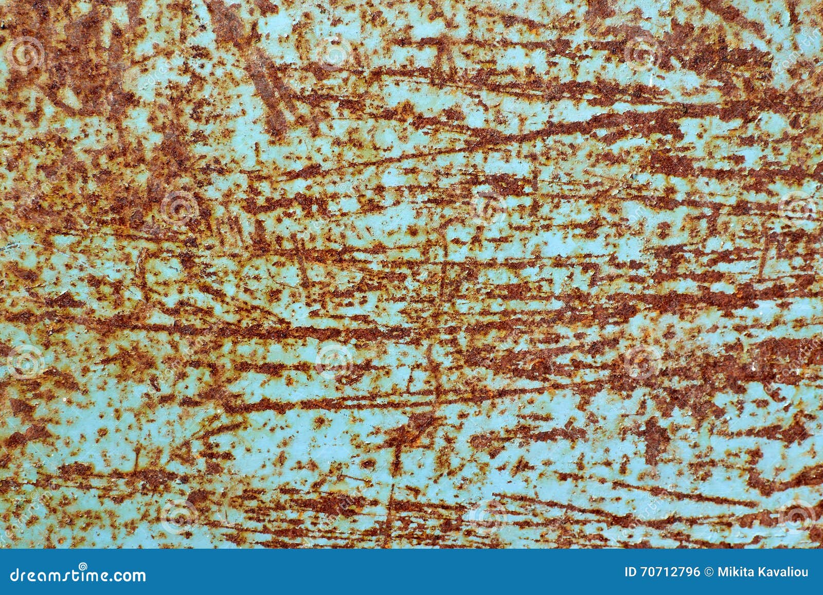 The Scratched Metal Surface with Rusty Spots Stock Photo - Image of ...