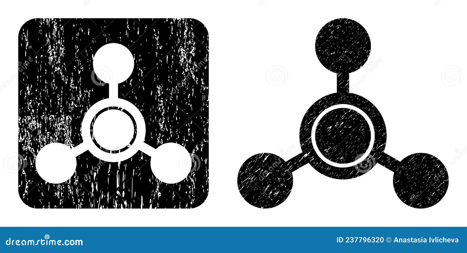Methane Badge In Thin Line - Natural Gas CH4 Cartoon Vector ...