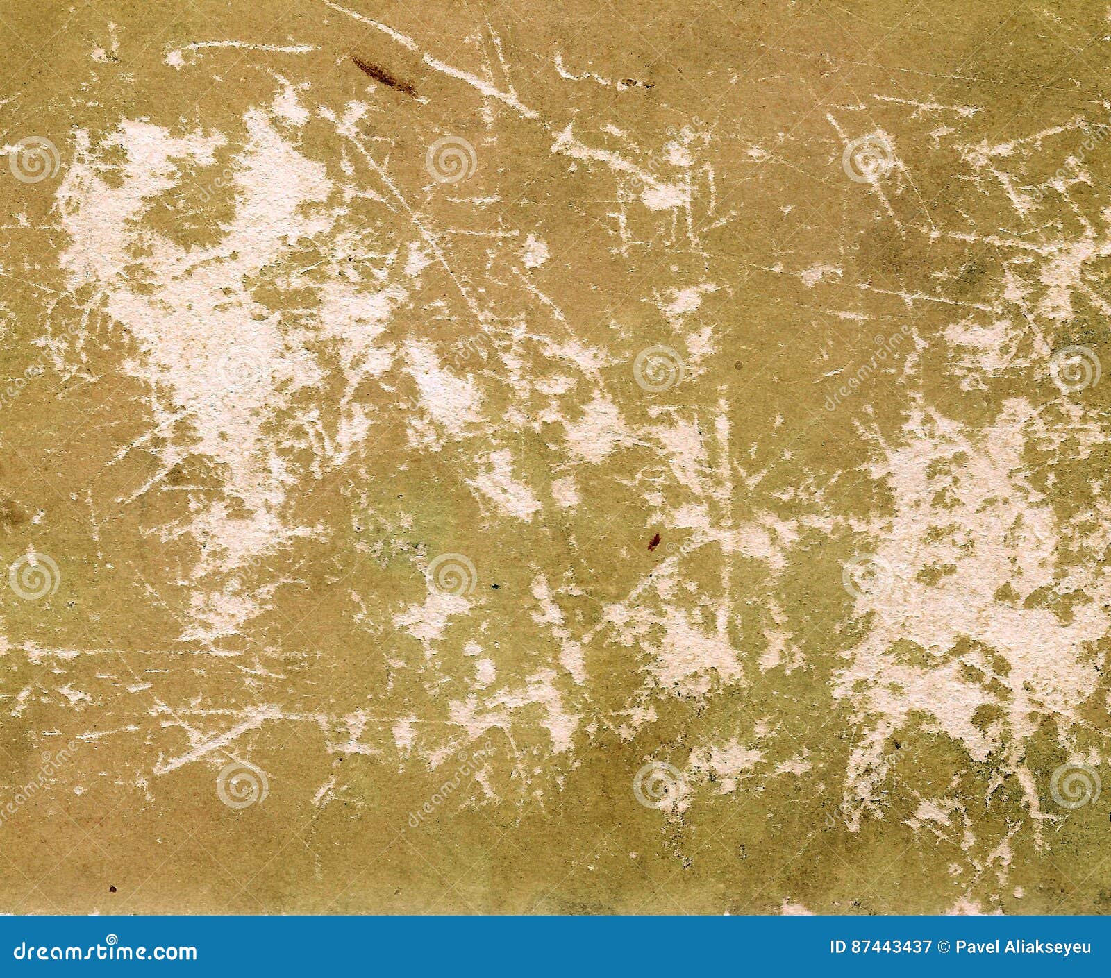 Scratched Old Paper Grungy Texture. Stock Image - Image of manuscript ...