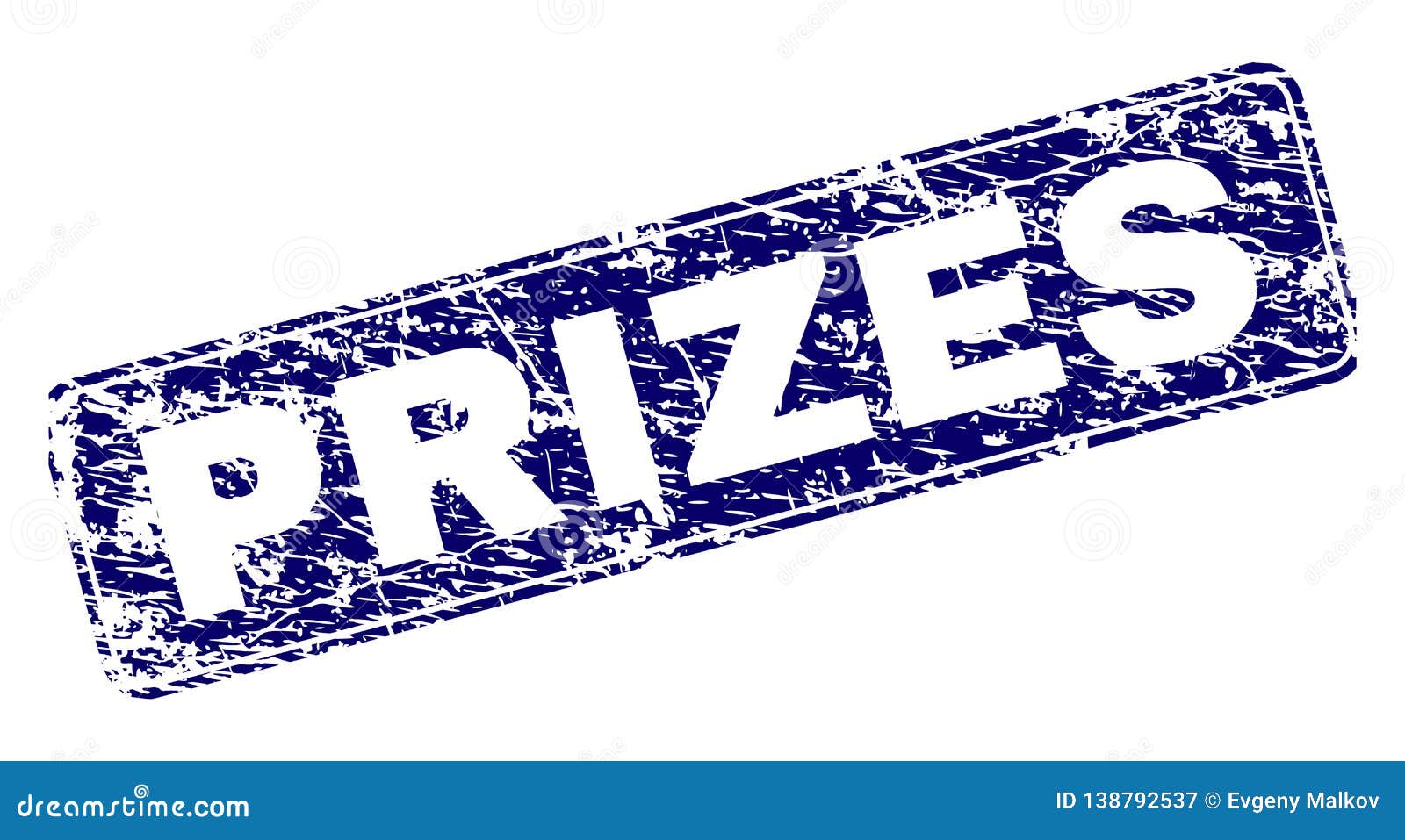 Scratched PRIZES Framed Rounded Rectangle Stamp Stock Vector ...