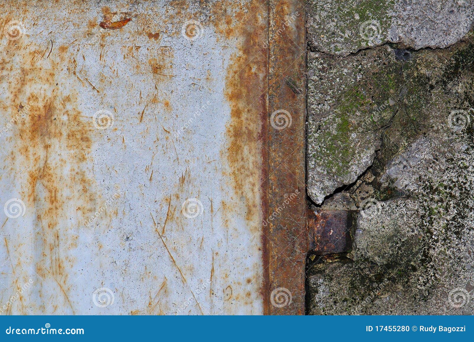 Scratched and rusted metal stock photo. Image of cracked - 17455280