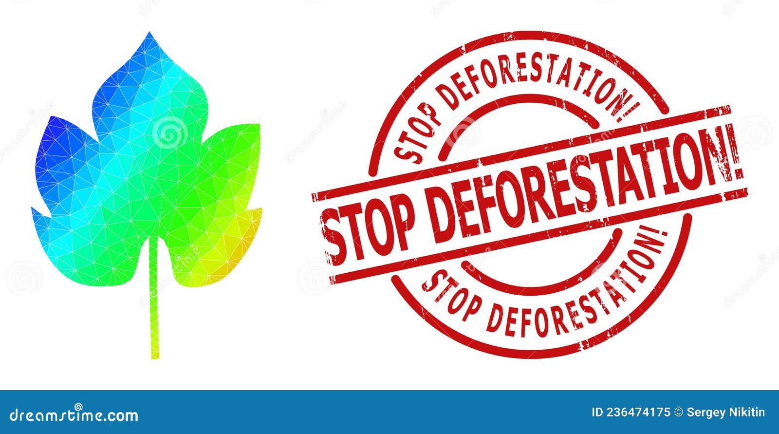 Deforestation Rubber Stamp Stock Photo | CartoonDealer.com #84710874