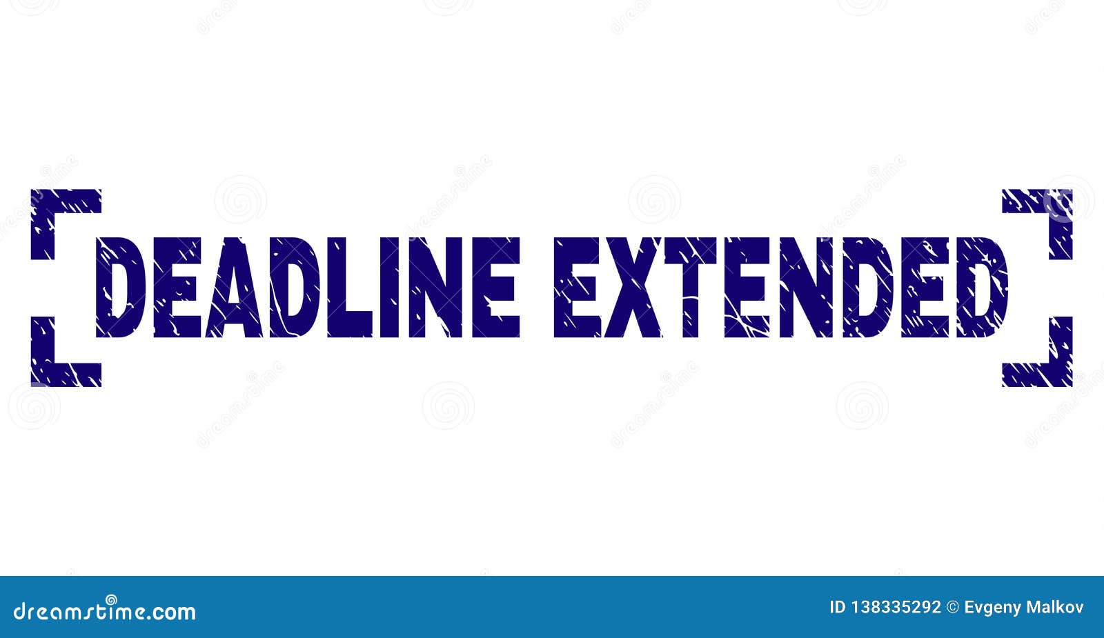 Scratched Textured DEADLINE EXTENDED Stamp Seal Inside Corners Stock ... Scratched Textured DEADLINE EXTENDED Stamp Seal Inside Corners Stock ...